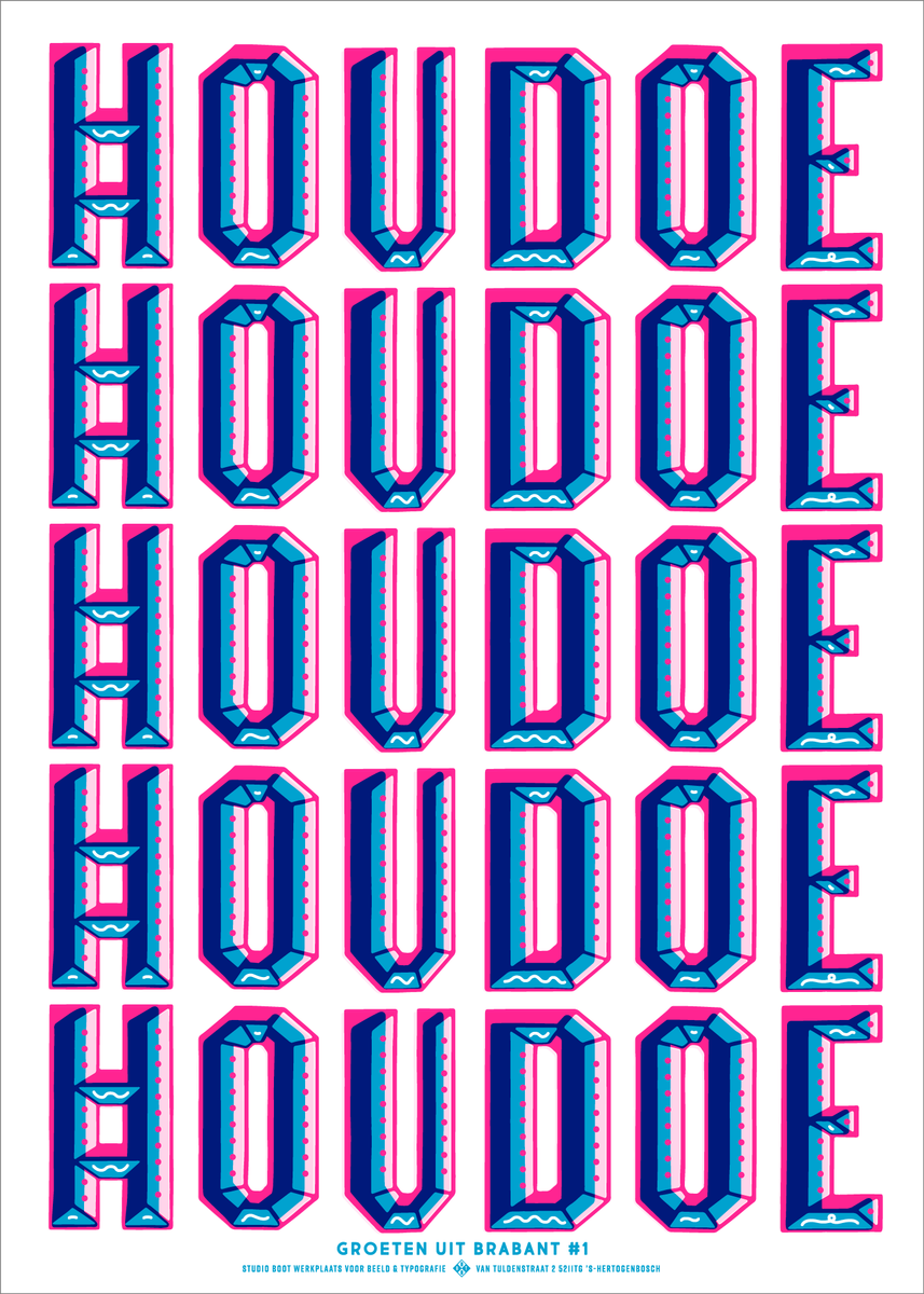 HOUDOE HOUDOE HOUDOE poster – Kavel 84